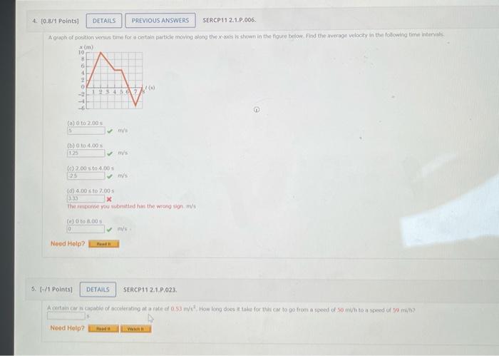 Solved 4 10 8 1 Points Details Previous Answers Sercp11