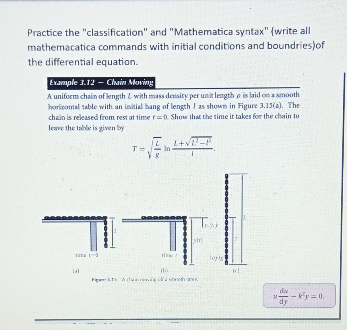 Solved Practice the "classification" and "Mathematica | Chegg.com