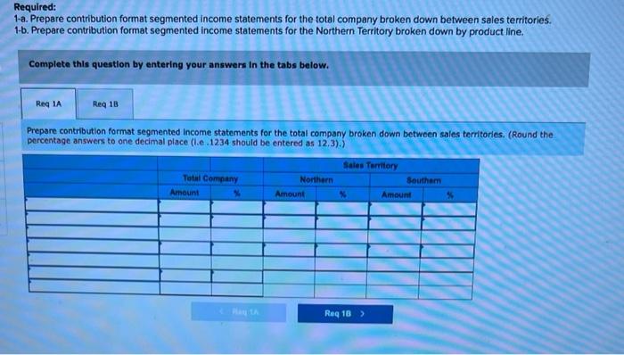 Solved Problem 7-21 (Algo) Segment Reporting and | Chegg.com