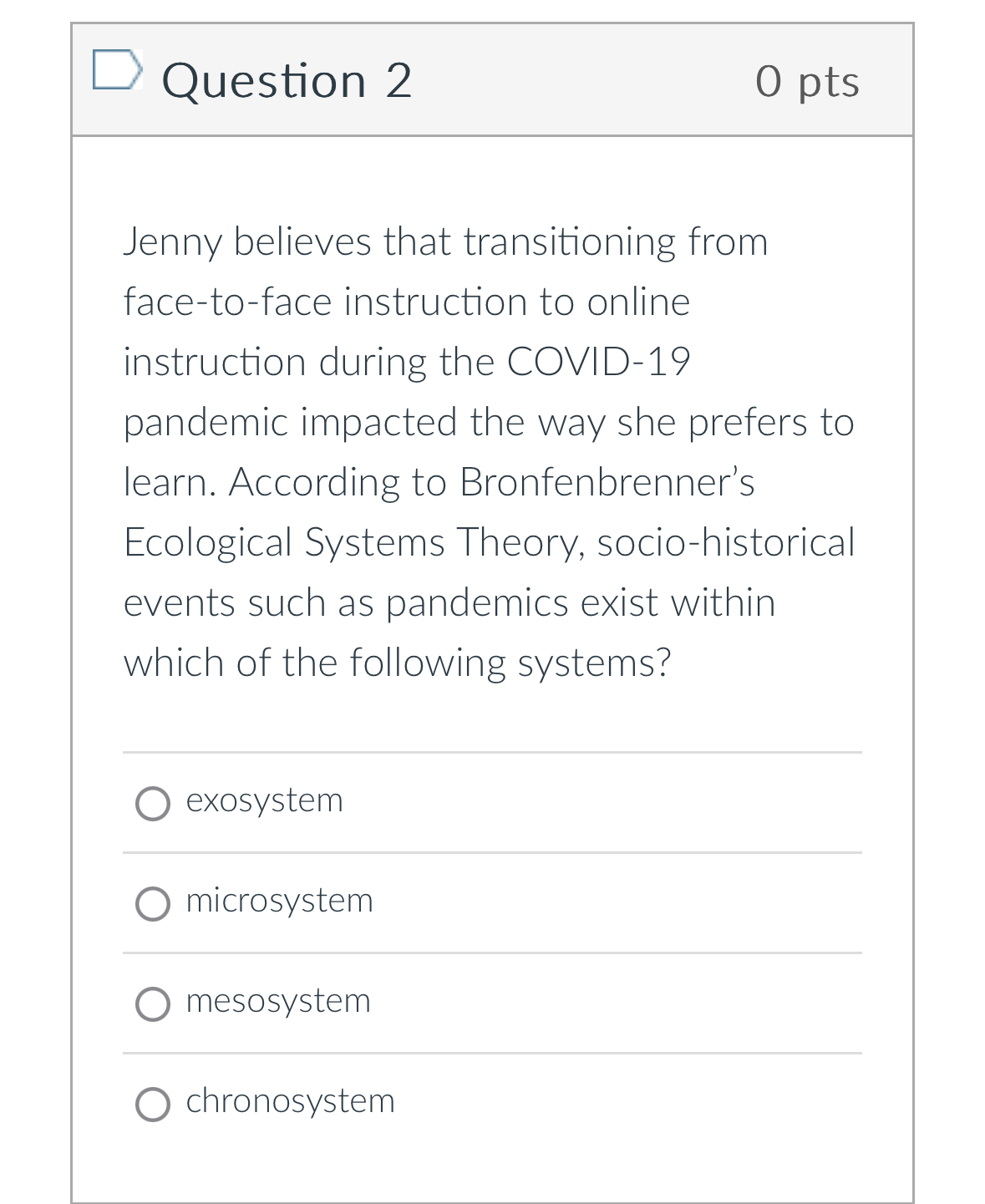 Solved Question 20 ﻿ptsjenny Believes That Transitioning 