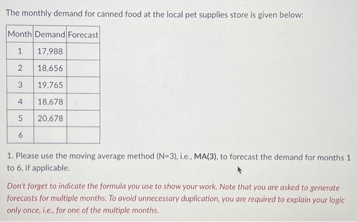 Solved Cont. from previous questions. 3. The store wants to | Chegg.com