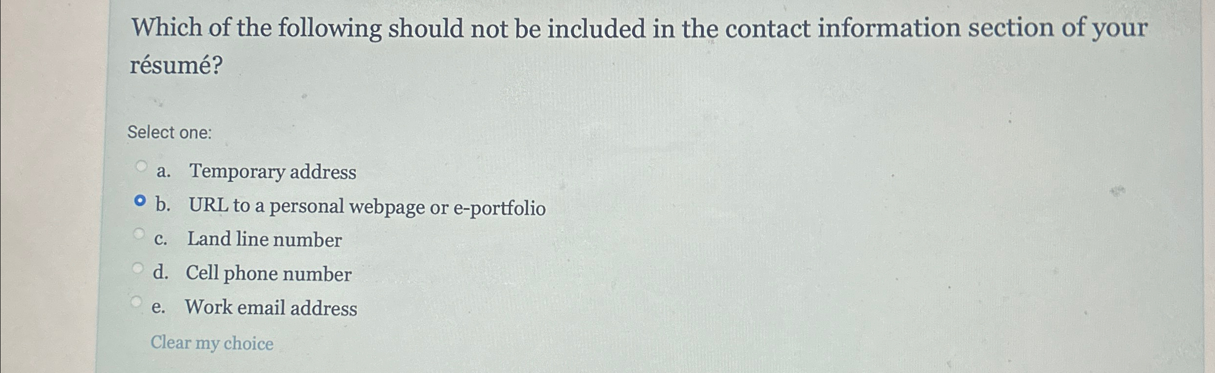 Solved Which of the following should not be included in the | Chegg.com