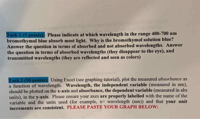 Solved TASKS 2. Understand the procedure for determining | Chegg.com