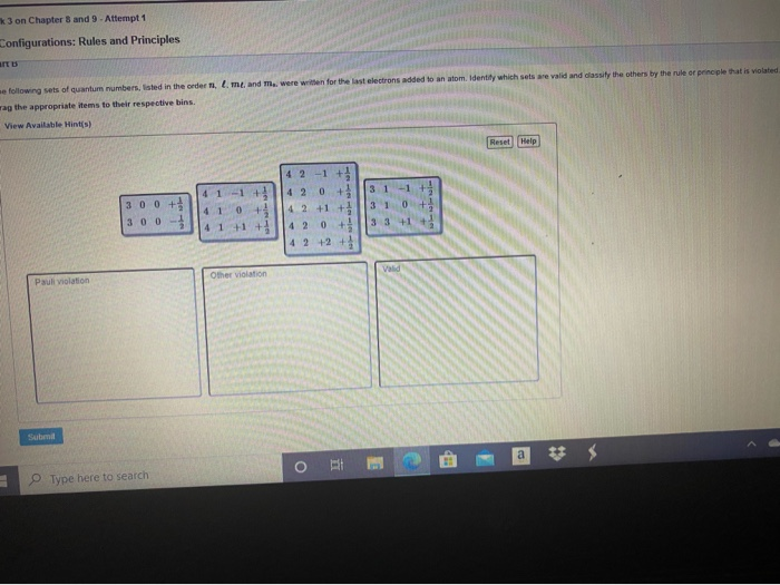 Solved Part A Classify each orbital diagram for ground-state | Chegg.com