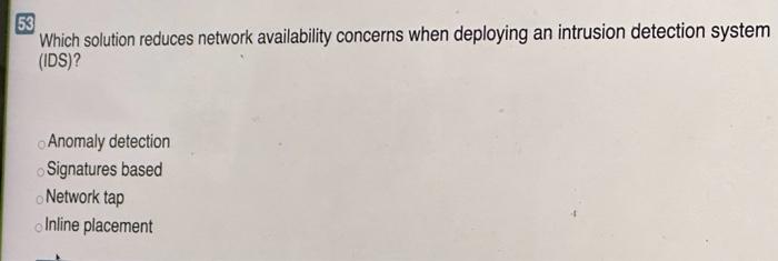 Solved What is the main difference between an intrusion | Chegg.com