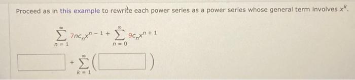Solved Proceed as in this example to rewrite each power | Chegg.com