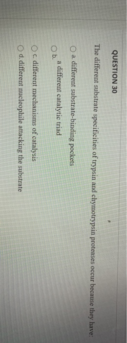 Solved QUESTION 27 As per the Enzyme commission | Chegg.com