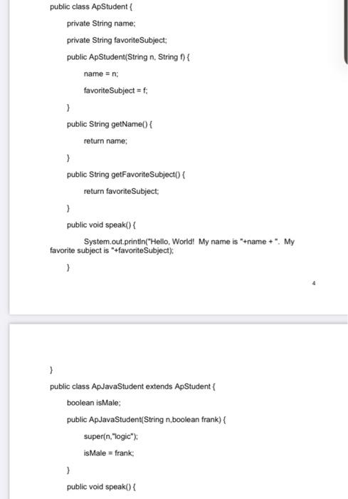 Solved IN JAVA. WHAT IS IT INTENDED TO DO? WHAT IS THE | Chegg.com