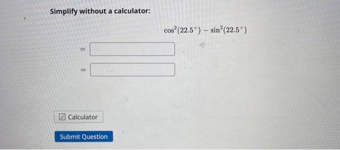 Solved If cot(x)=211 (in Quadrant-I), find sin(2x)= (Please | Chegg.com