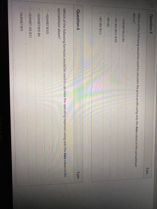Solved A B Net Income Model 2 3 Data 4 Sales $10,000,000 | Chegg.com