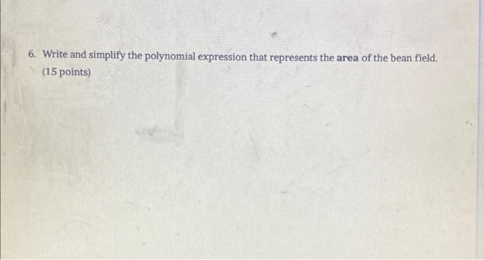 Solved Unit 1 Project: Polynomial Farm Lesson Objectives 1. | Chegg.com