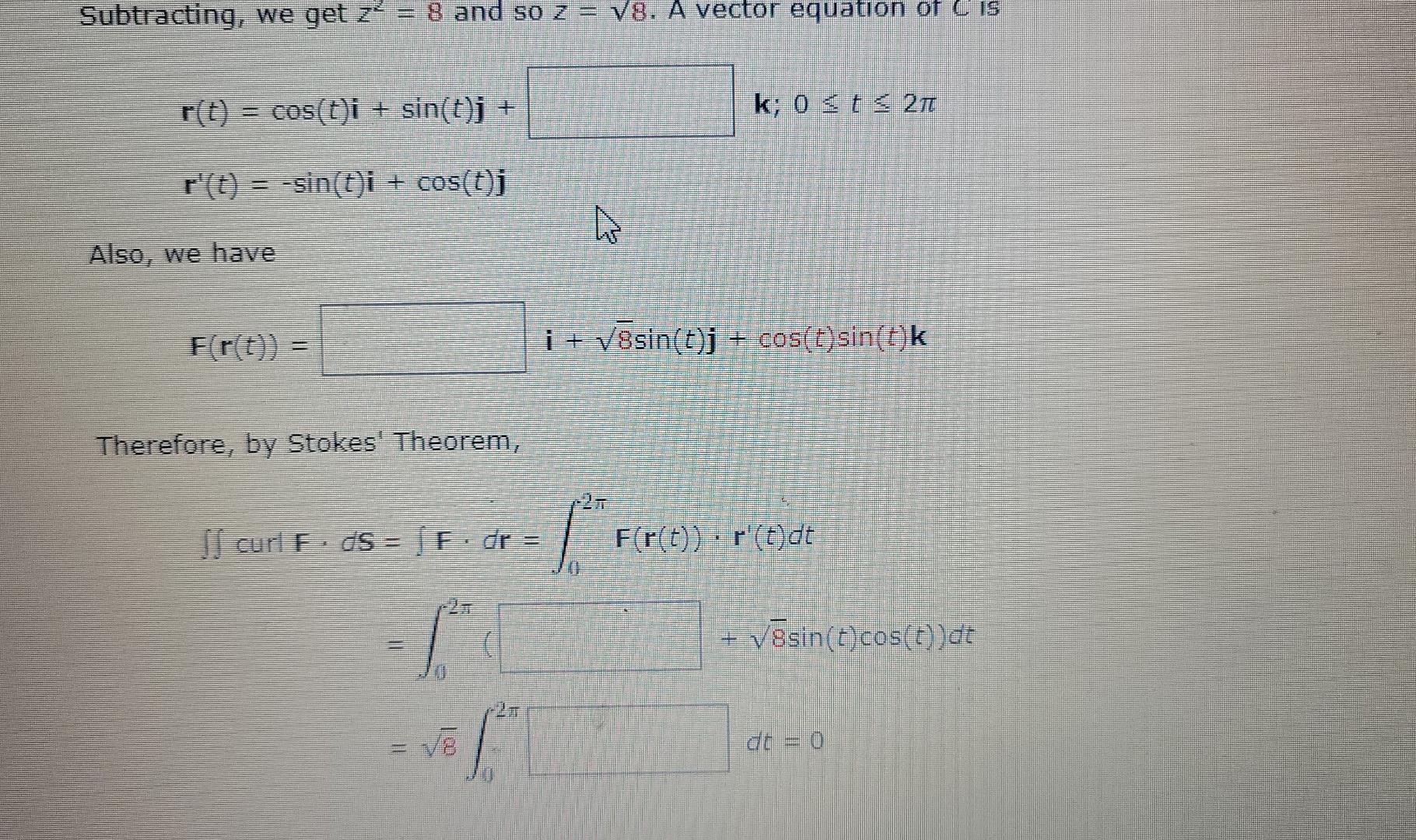 Solved 1 EXAMPLE 2 Use Stokes' Theorem to compute the | Chegg.com