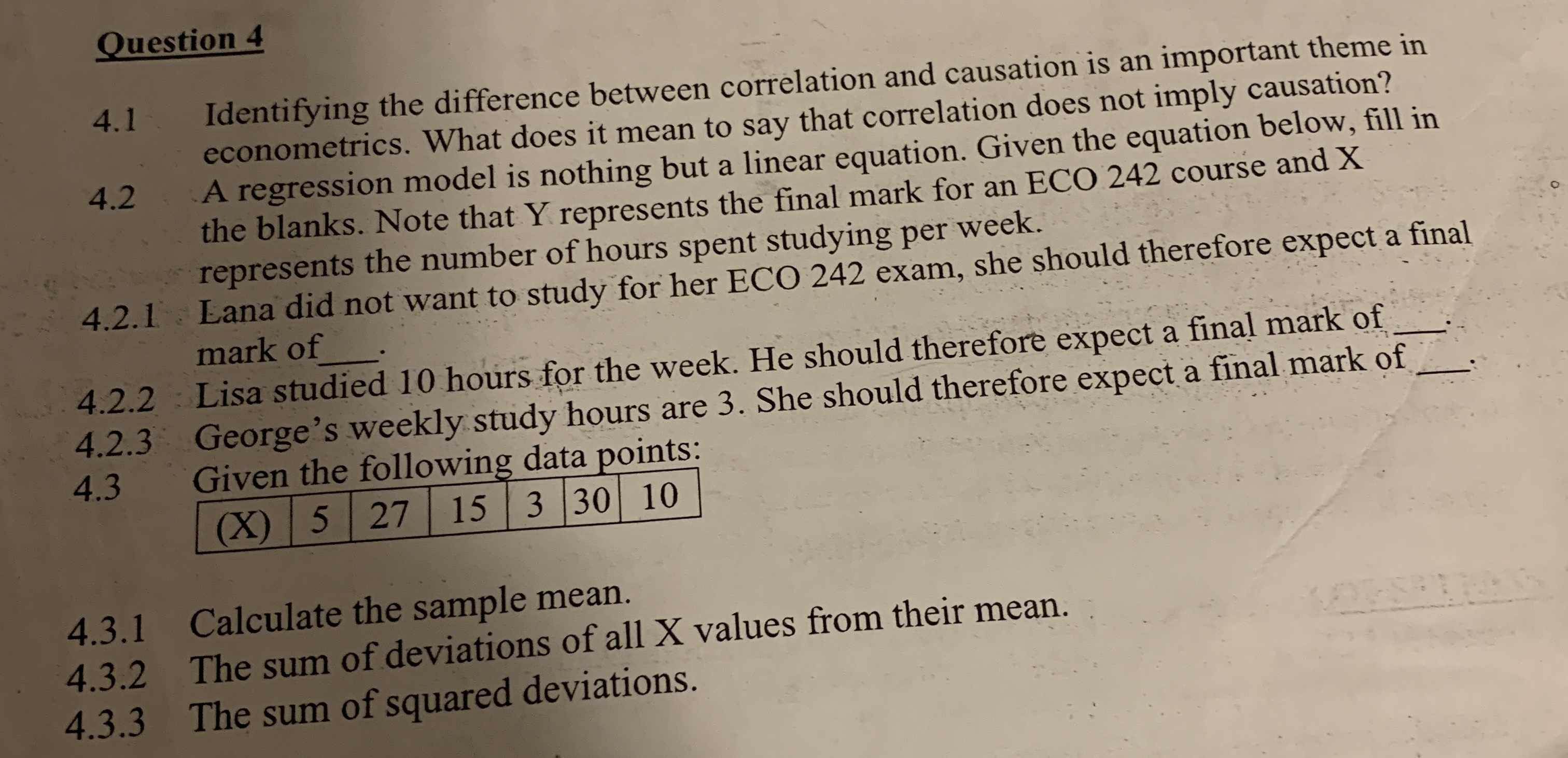Solved Question 44.1 ﻿Identifying the difference between | Chegg.com