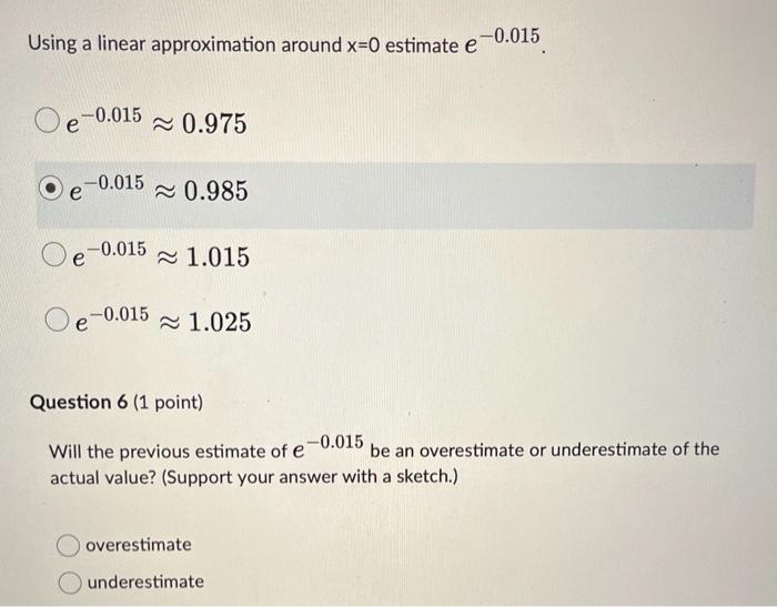 Solved Using A Linear Approximation Around X 0 Estimate