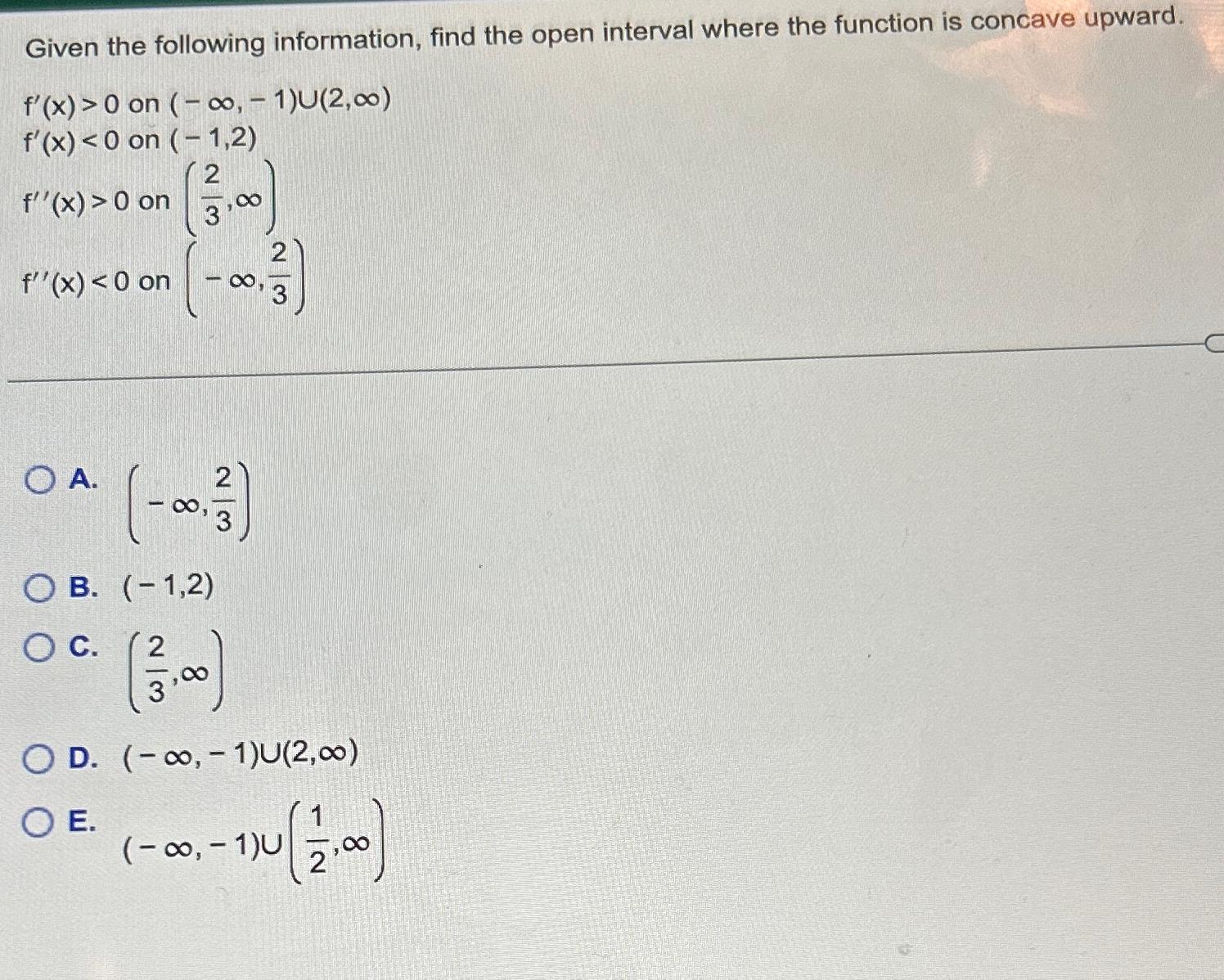 Solved Given the following information, find the open | Chegg.com