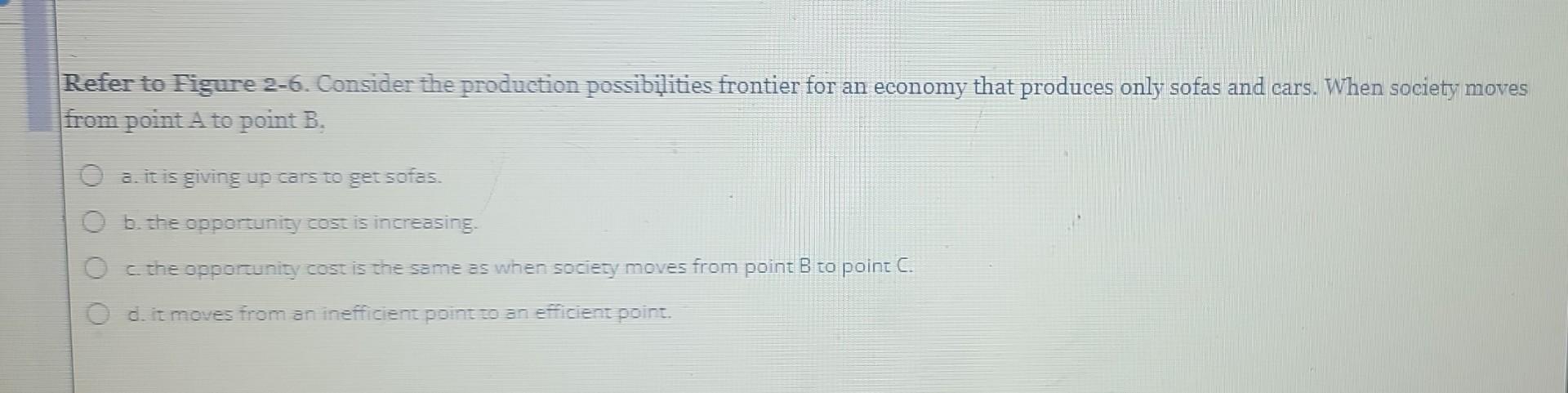 Solved Figure 2-6Refer to Figure 2-6. Consider the | Chegg.com