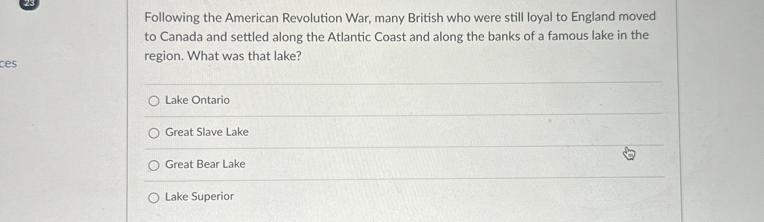 Solved Following the American Revolution War, many British | Chegg.com