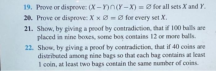 Solved 1. Use proof by contradiction to prove that for all | Chegg.com