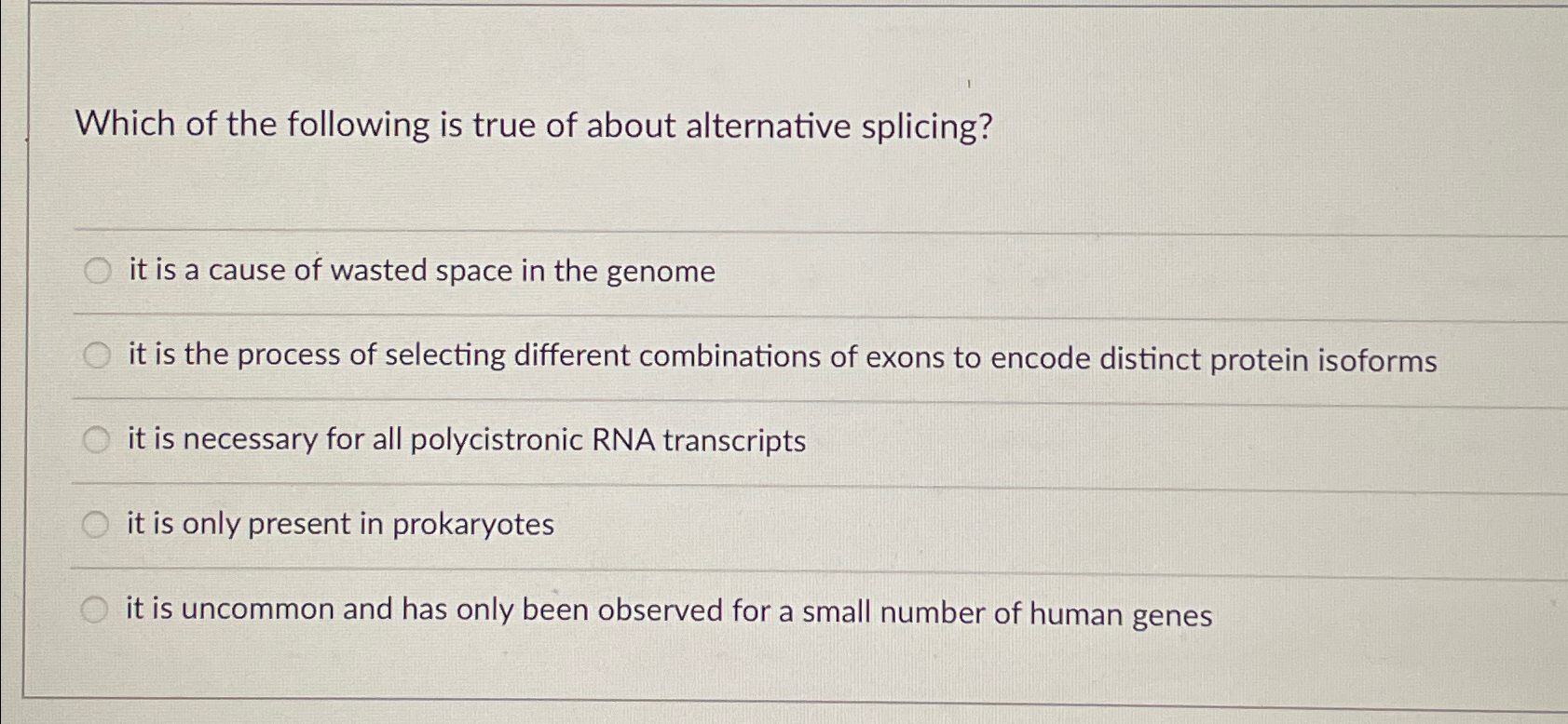 Solved Which of the following is true of about alternative | Chegg.com