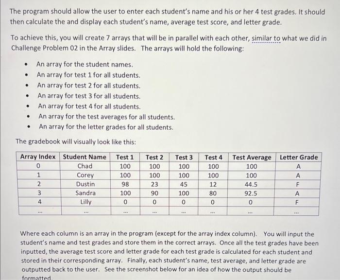 Solved Instructions In this lab, we will write a program | Chegg.com
