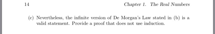 Solved ng. Exercise 1.2.13. For this exercise, assume | Chegg.com