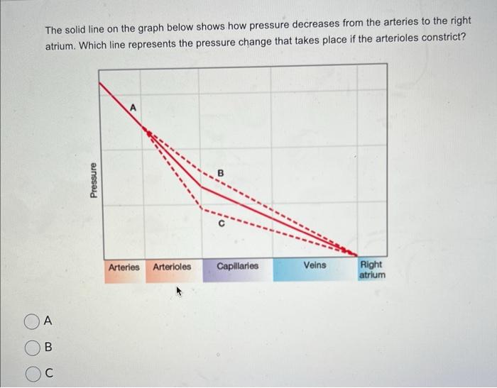 Solved The solid line on the graph below shows how pressure | Chegg.com