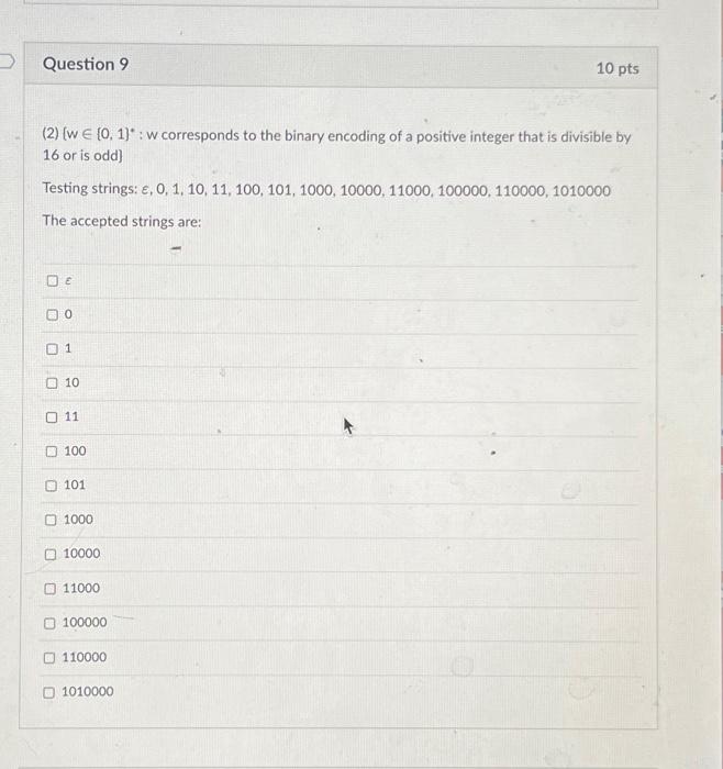 Solved 10pts (1) {w∈[a,b}∗:w contains at least one instance | Chegg.com