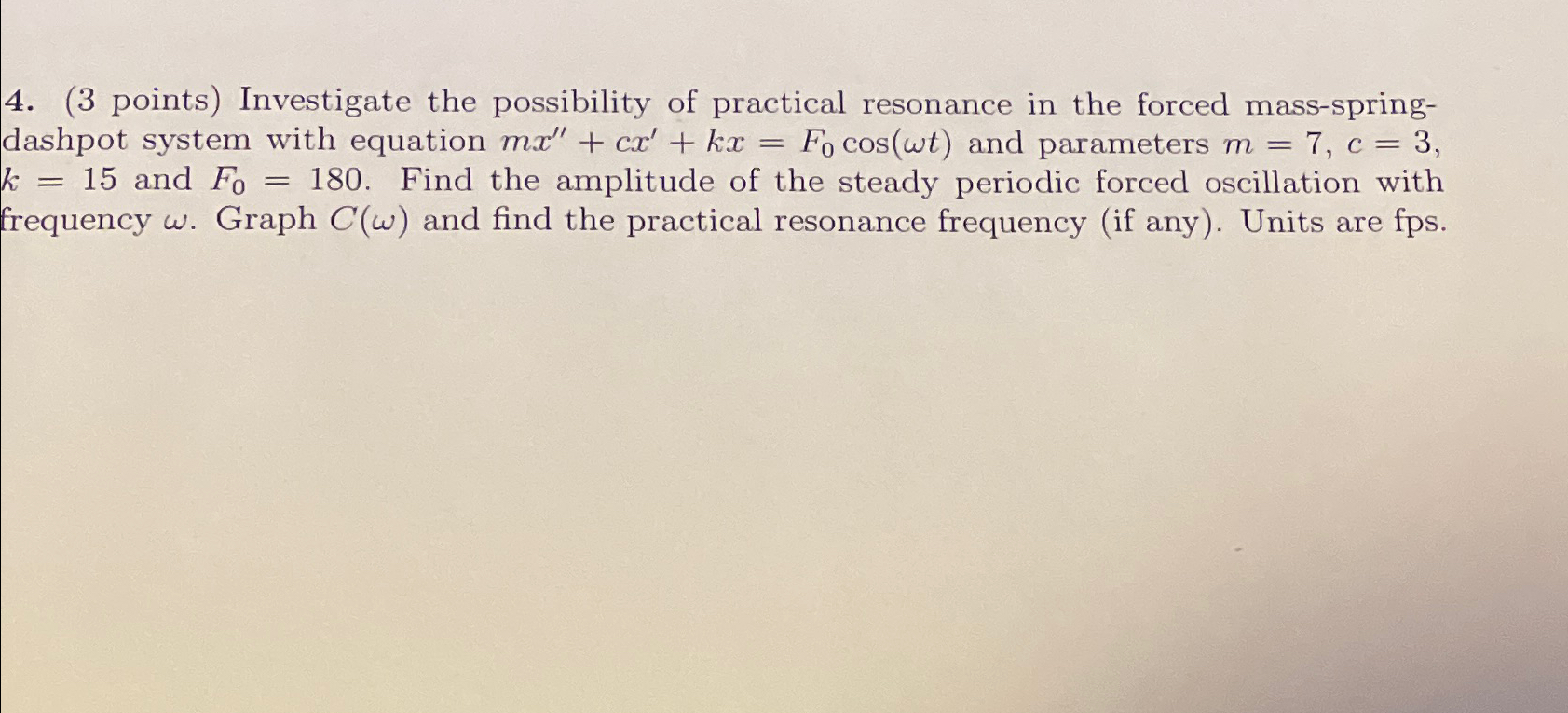 Solved (3 ﻿points) ﻿Investigate the possibility of practical | Chegg.com