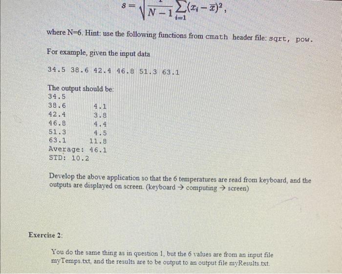Solved xercise 1 : You are asked to develop applications by | Chegg.com