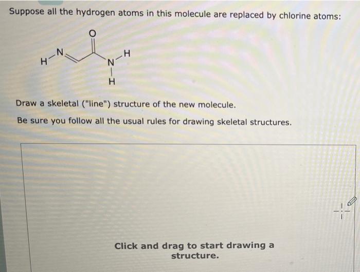 Solved Suppose All The Hydrogen Atoms In This Molecule Are