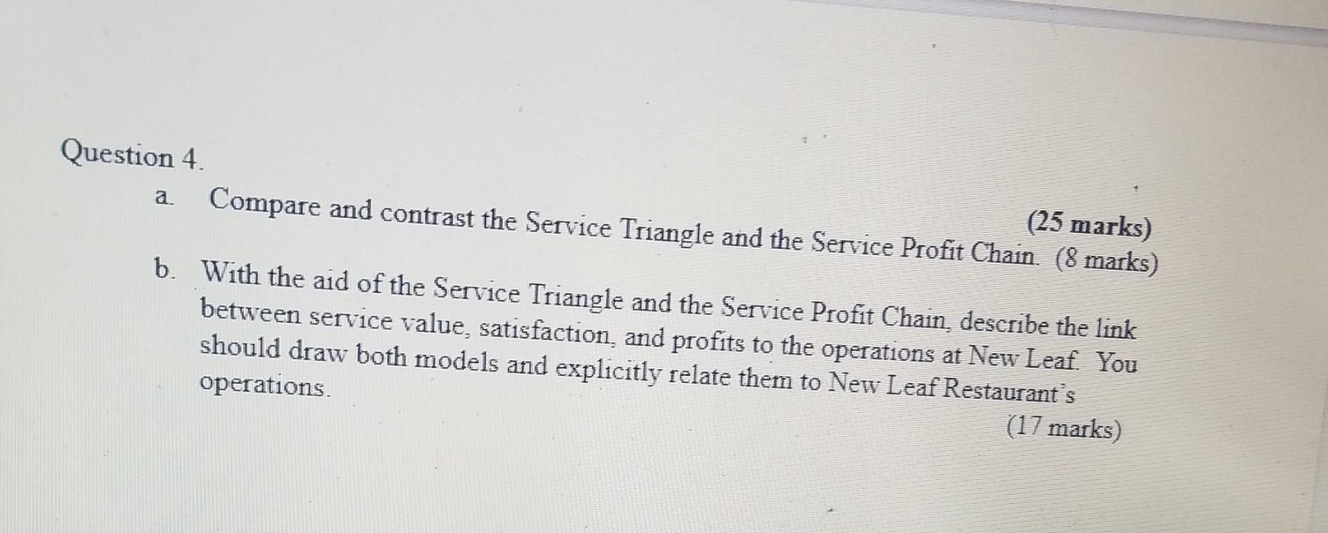 Solved Question 4 (25 marks) Compare and contrast the | Chegg.com Solved Question 4 (25 marks) Compare and contrast the | Chegg.com