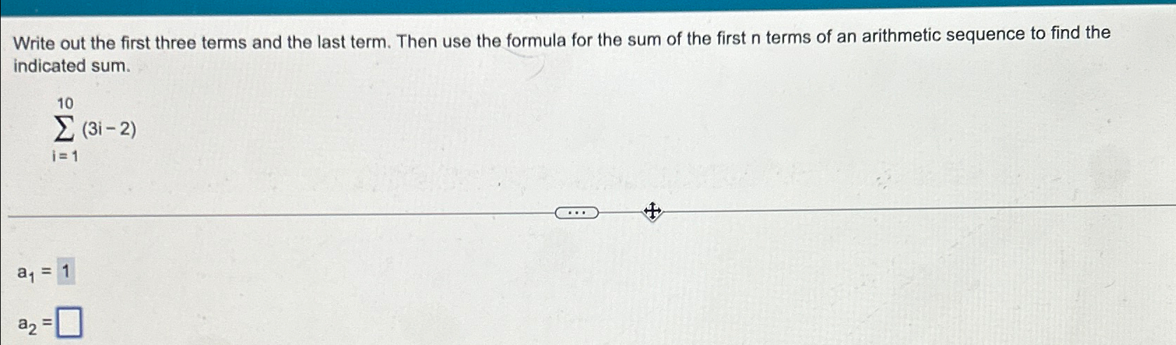 Solved Write out the first three terms and the last term. | Chegg.com