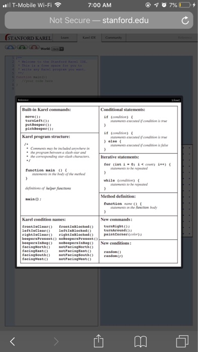 Checkerboard. Must work with 15x15 world and 9x9 | Chegg.com