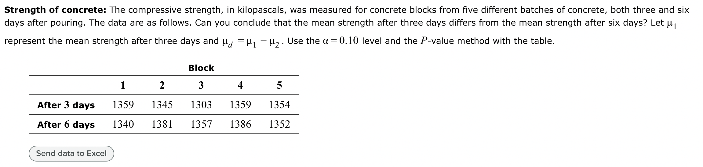 Solved Strength of concrete: The compressive strength, in | Chegg.com