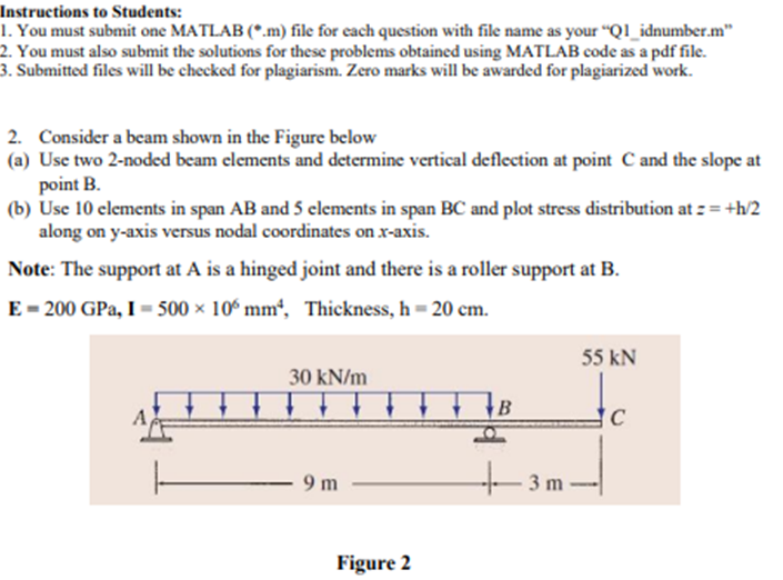 Instructions to Students:You must submit one MATLAB | Chegg.com