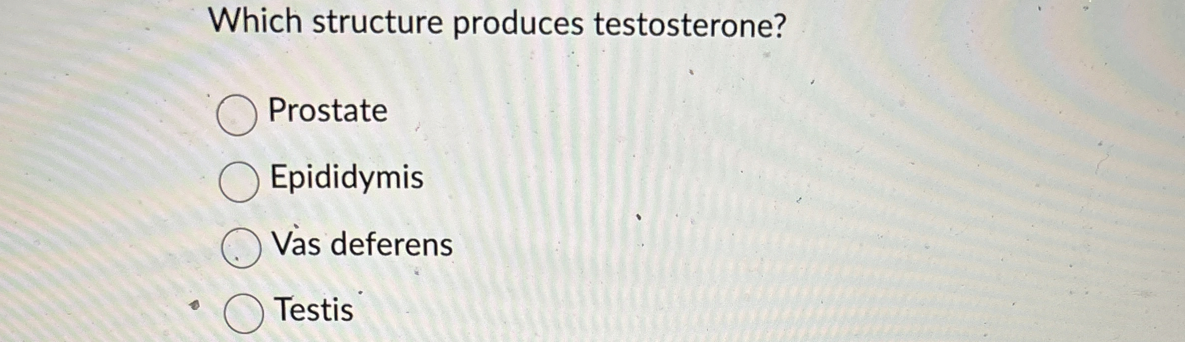 Solved Which structure produces | Chegg.com