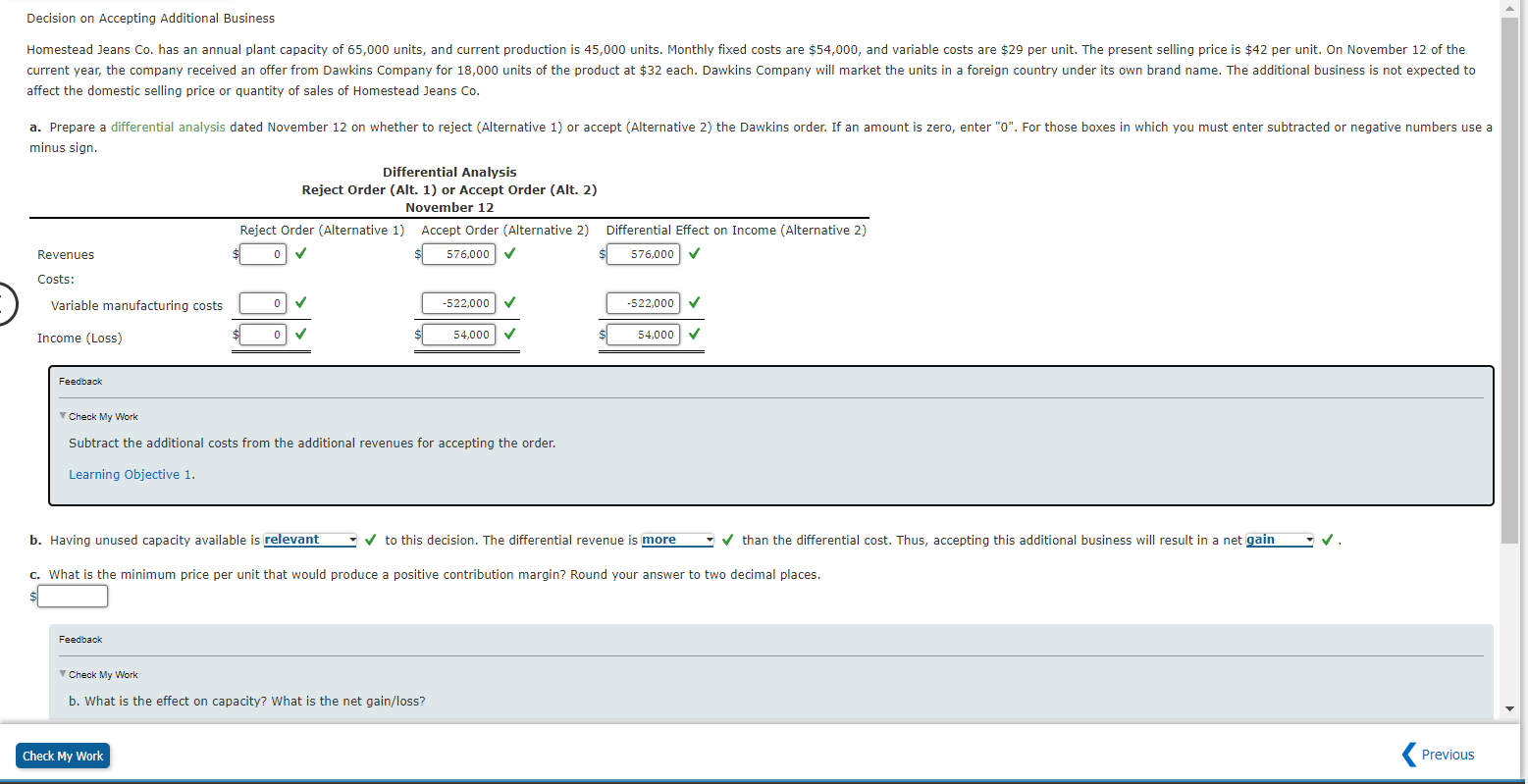 Solved Decision on Accepting Additional Businessaffect the | Chegg.com