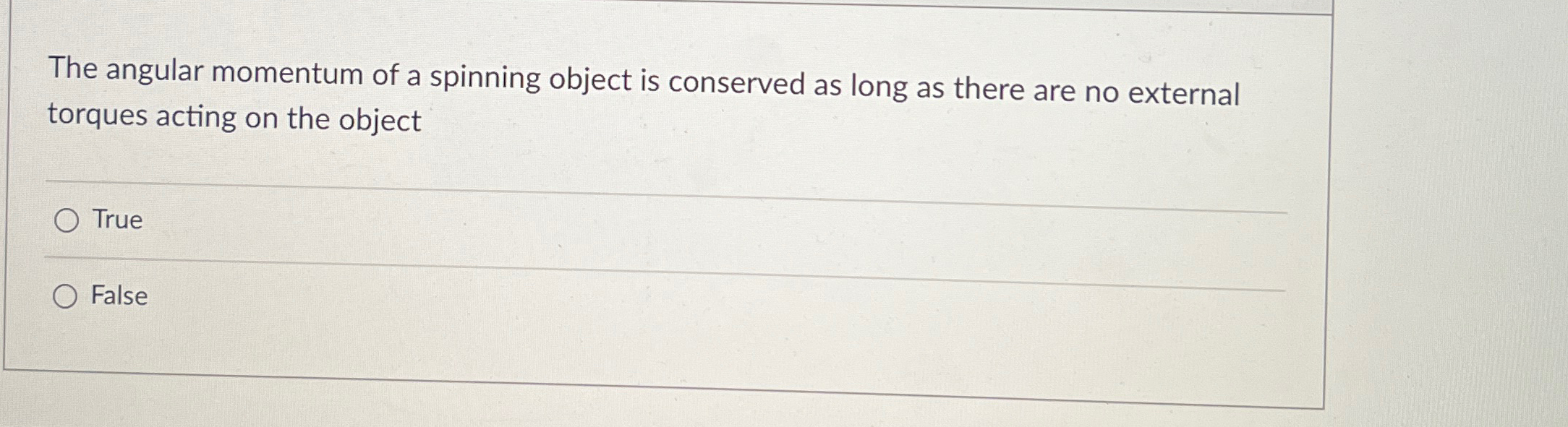 Solved The angular momentum of a spinning object is | Chegg.com