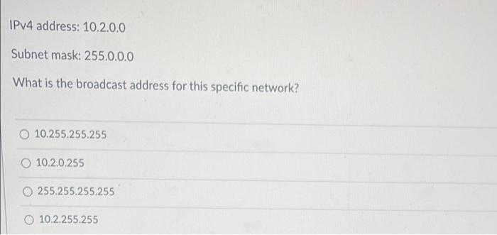 Solved True or False: Private IPv4 addresses (RFC 1918) are | Chegg.com