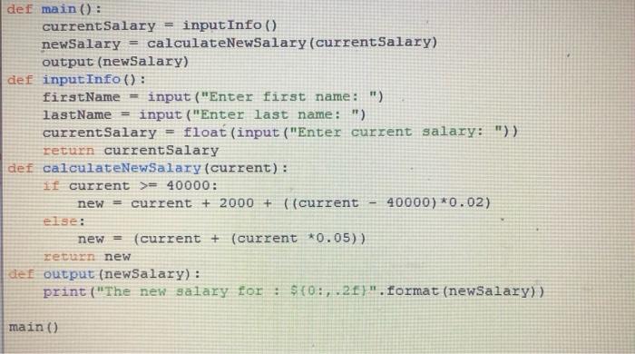 Solved The first image is my code while the second image is | Chegg.com