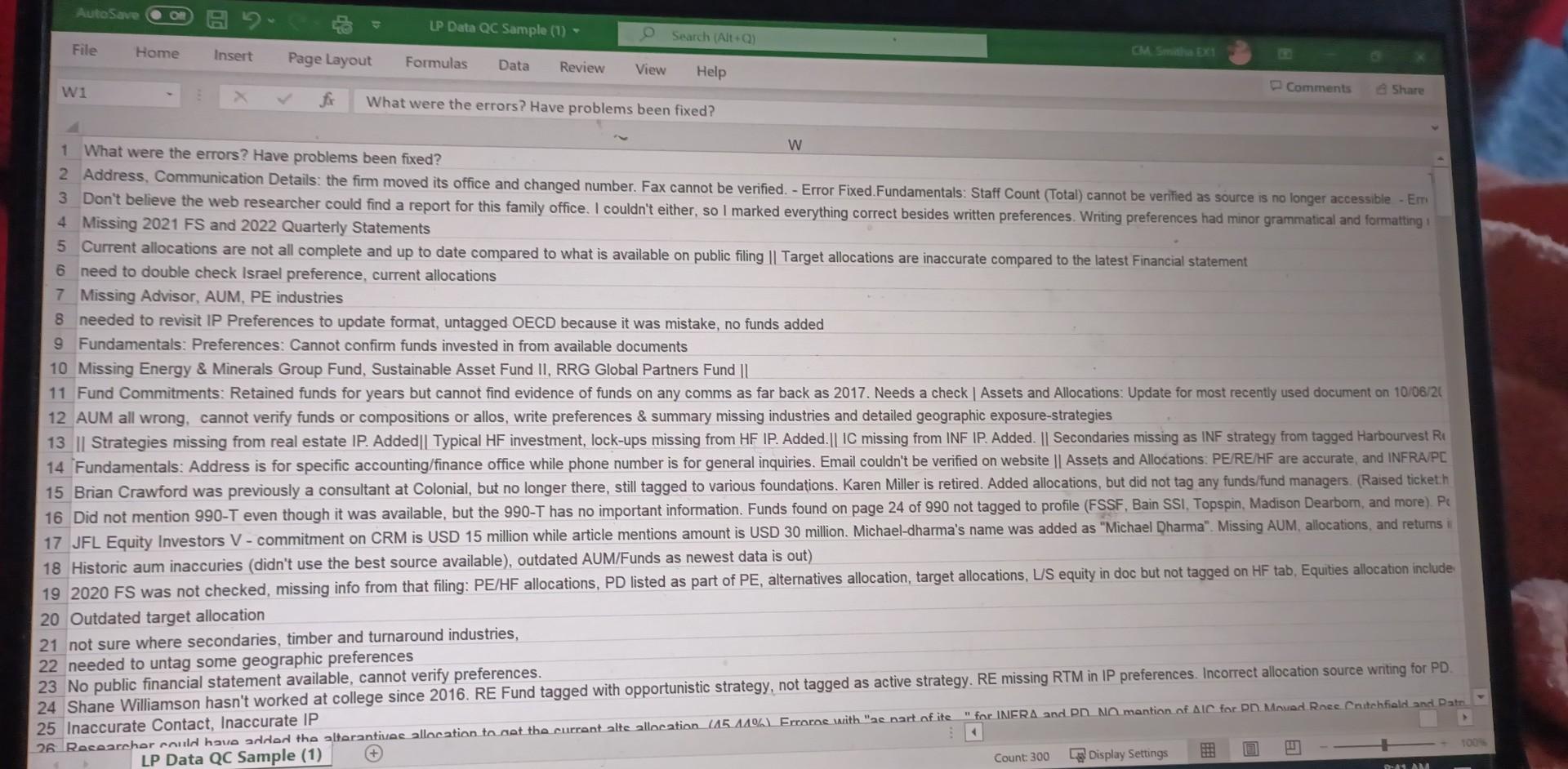Solved On each datapoints listed: What are common issues | Chegg.com