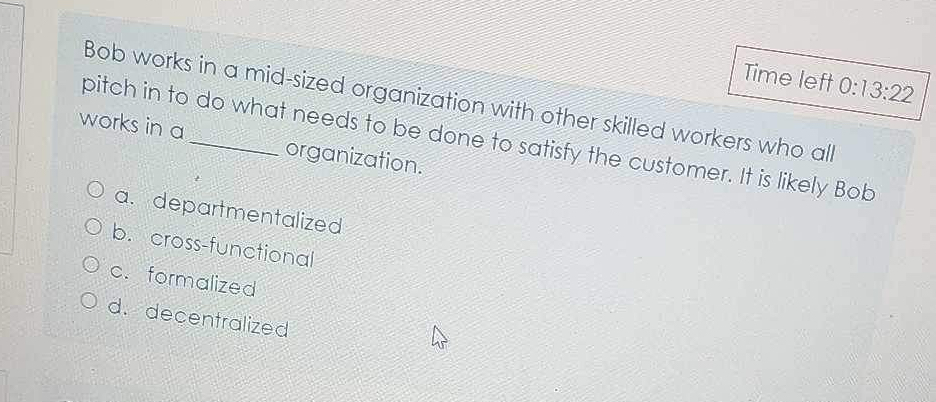 Solved pitch in to do what needs to be doneth other skilled | Chegg.com