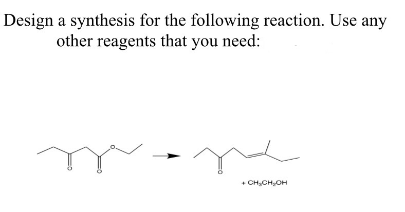 Solved Design a synthesis for the following reaction. Use | Chegg.com Solved Design a synthesis for the following reaction. Use | Chegg.com