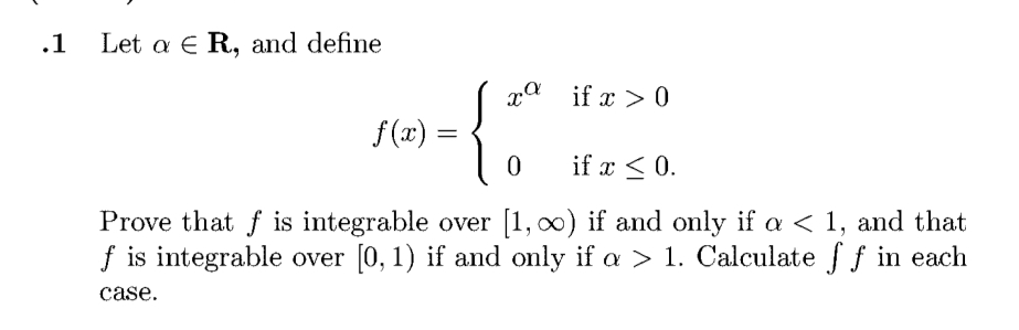 Solved . 1 ﻿Let αinR, ﻿and | Chegg.com