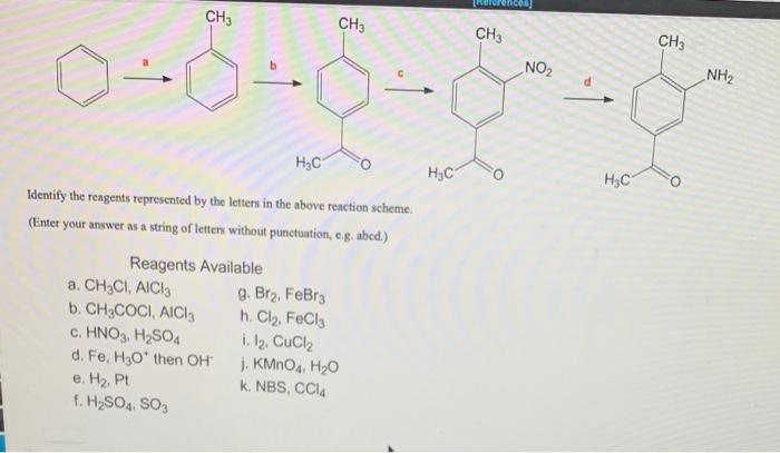 Solved CH CH3 CH, CH3 NO2 NH2 HC НАС H3C Identify the | Chegg.com
