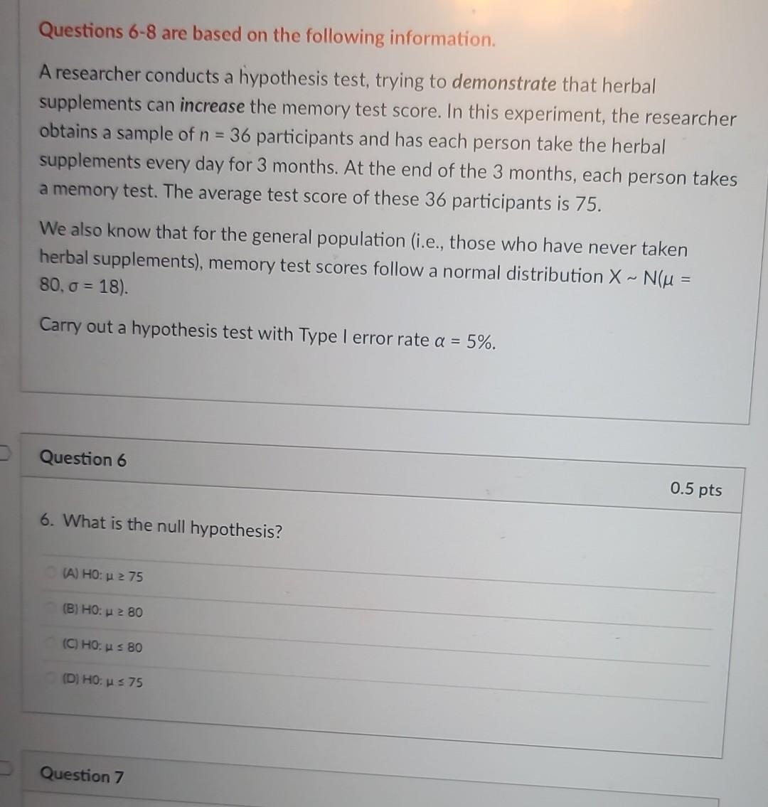 Solved Questions 6-8 are based on the following information. | Chegg.com