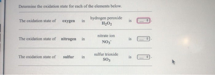 Solved Use the rules (in order) to assign oxidation numbers | Chegg.com