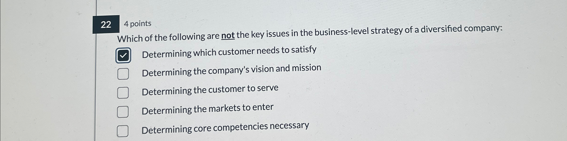 Solved 224 ﻿pointsWhich of the following are not the key | Chegg.com