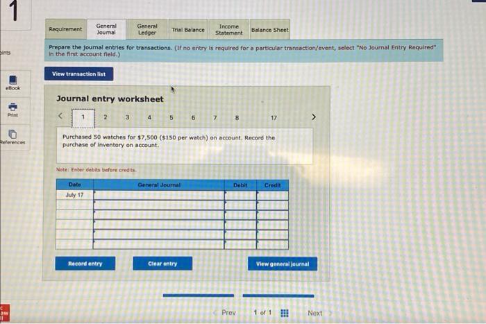 RWP6-1 (Static) Great Adventures Continuing Case (GL) | Chegg.com