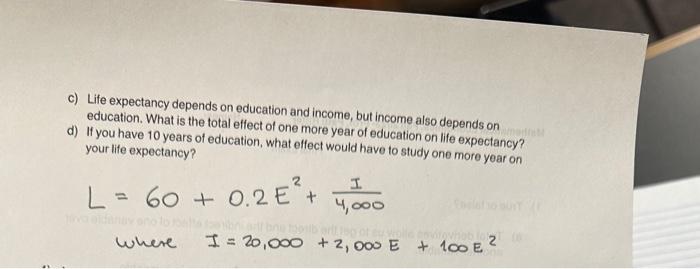 Solved 3) Find the total derivative for each the following | Chegg.com